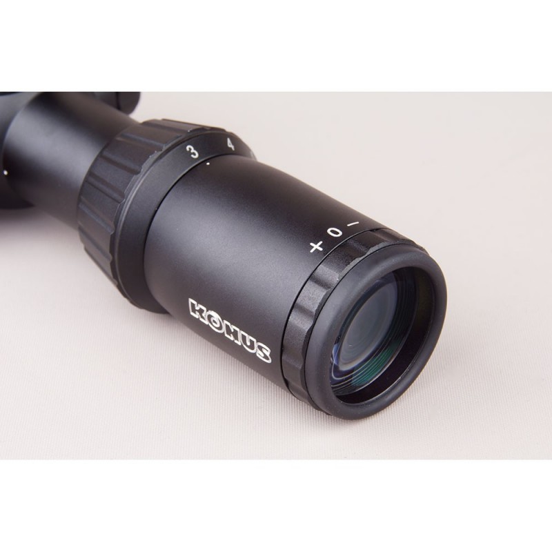 VISOR KONUS T30 3-12X44 -TUBO DE 30 - RETICULA 550 - ILUMINADA